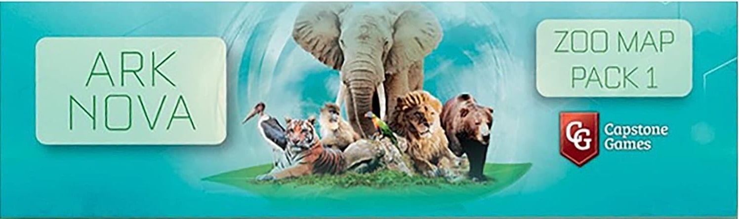 فروشگاه بُرد بُرد | Ark Nova: Zoo Map Pack 1